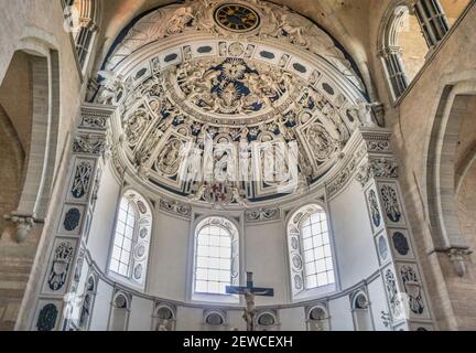 interior of Trier Cathedral (High Cathedral of Saint Peter), reportedly ...