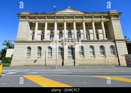 Queensland State Library, Brisbane, Queensland, Australia Stock Photo ...