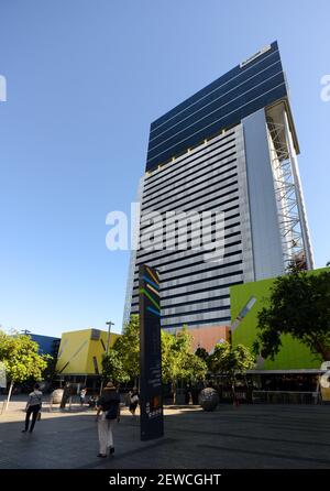 The Suncorp building in Brisbane, Australia Stock Photo - Alamy