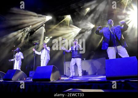 All-4-One (l-r): Tony Borowiak, Delious Kennedy, Jamie Jones, Alfred ...