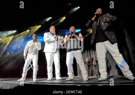 All-4-One (l-r): Tony Borowiak, Delious Kennedy, Jamie Jones, Alfred ...