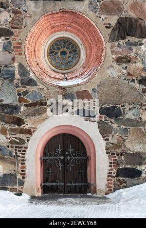 Old medieval stone church of Lammi Finland Stock Photo - Alamy
