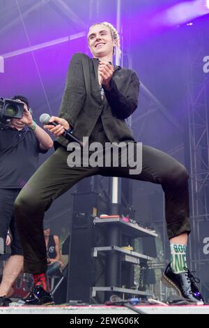 Mo (Karen Marie Orsted) at Grant Park during Lollapalooza Music ...