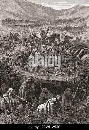 The Battle of Michmash was fought between Israelites under Jonathan ...