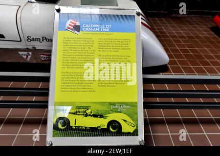 The Caldwell D7 Can-Am driven by Sam Posey in the 1968 race season on ...