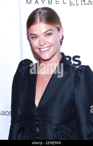 Nina Agdal arrives on the red carpet at the Sports Illustrated Swimsuit ...