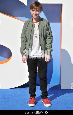 Anton Starkman arrives at the "Storks" Los Angeles Premiere held at the ...