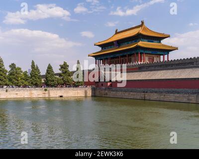 The moat of Forbidden City Stock Photo - Alamy