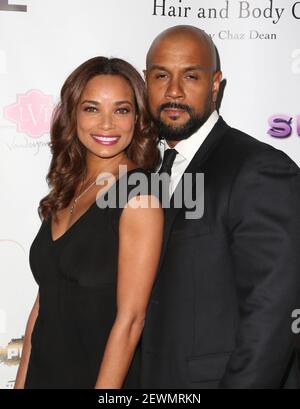 Rochelle Aytes, CJ Lindsey attending Vanderpump Dogs Foundation Gala ...