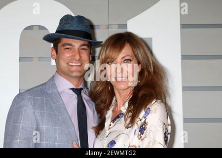 Allison Janney, Philip Joncas attending Alison Janney's Hollywood star ...