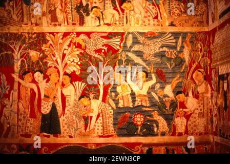 Kataluwa Rajamaha Vihara NE corner, outer east wall, Patachara story ...