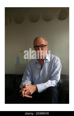 Lord Tim Bell in his Chime plc office in west London.photograph by ...