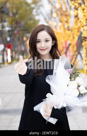 Chinese actress and model Gulnezer Bextiyar, also known as Gulinazha or ...
