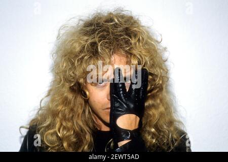 Midnight by Crimson Glory at a backstage photoshoot at Hammerswithh ...