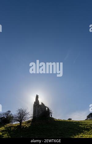 Folly at Mount Edgecombe, Cornwall Stock Photo - Alamy