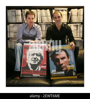 Stephen Murphy and Tim Slee, directors of Square Up Media.photograph by ...