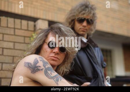 Icon's Dan Wexler at a photoshoot at Atlantic Records. London, May 26th ...