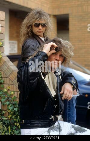 Icon's Dan Wexler and Jerry Harrison at a photoshoot at Atlantic ...