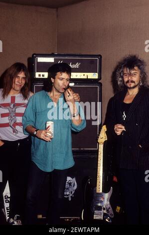 Phil 'Philthy Animal' Taylor, Michael 'Wurzel' Burston and Phil 'Wizzo ...