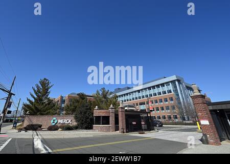 Pfizer Pharmaceutical Company Logo outside their World Headquarters in ...