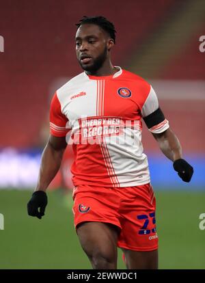 Wycombe Wanderers’ Fred Onyedinma during the Carabao Cup fourth round ...