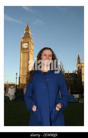 Four PHD students in Westminster Jessie Rickets (blue jacket), Shanna ...