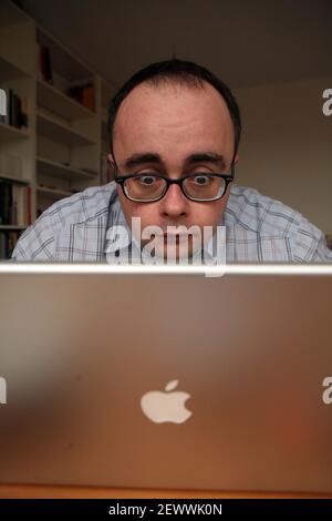 Rhodri Marsden at home spending the whole day using 'Stumble Upon' on ...