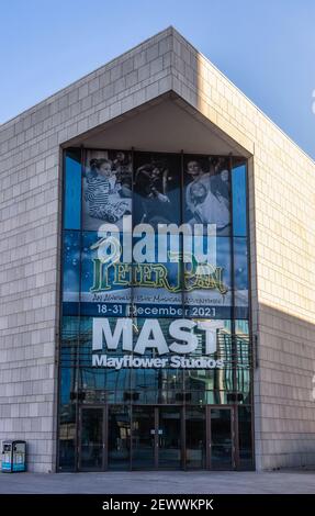 Mast Mayflower Studios, a theatre in Southampton, UK Stock Photo - Alamy