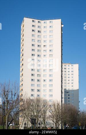 Rufford Steyne Tower Lexden Road Acton Stock Photo - Alamy