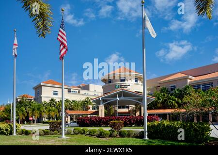 The Homestead Hospital, part of Baptist Health Care, in south Florida ...