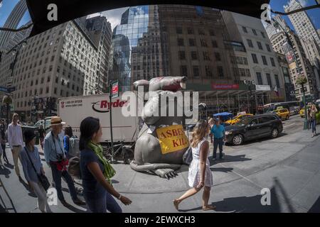 inflatable rat used by Labor Union rats often in a strike Stock Photo ...