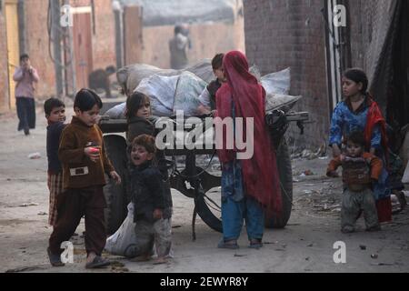 Pakistani poor children takes a part of International Street Children's ...
