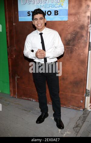 MIAMI, FL - FEBRUARY 12: Actor Hector Duran from the movie "McFarland ...