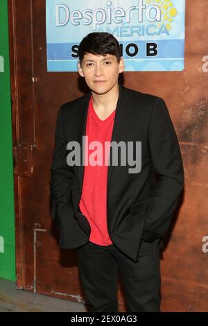 MIAMI, FL - FEBRUARY 12: Actor Hector Duran from the movie "McFarland ...