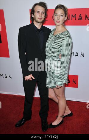 Hopper Penn, Uma Von Wittkamp attending "The Gunman" Los Angeles ...
