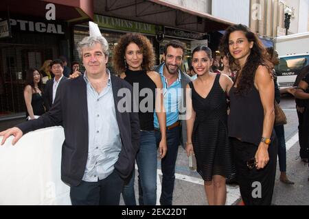 MIAMI-FLORIDA, MARCH 14: Paulina Galvez, Alberto Mateo (actor) and ...