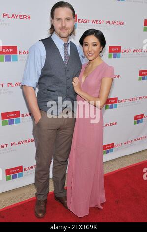 (L-R) Ben Hethcoat and Constance Wu arrives at the East West Players ...