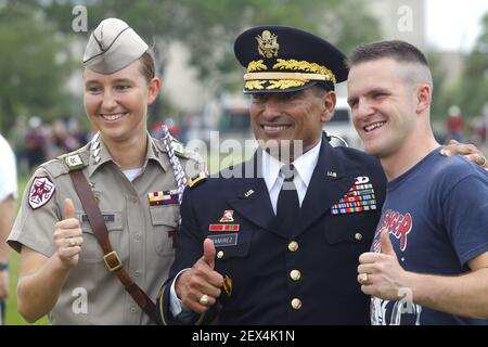 Commandant of the Corps of Cadets, Brig. Gen. Mark Quander (below), and ...