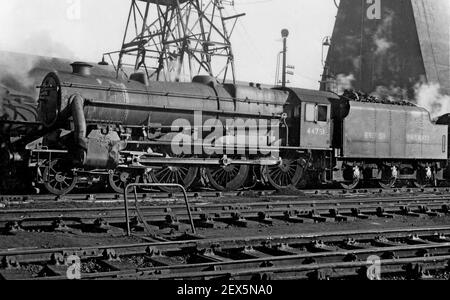 scrapped ex british railways steam locomotives at woodhams scrapyard ...
