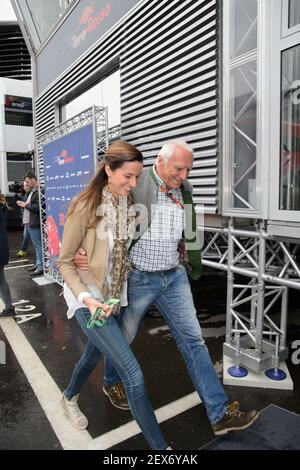 Dietrich Mateschitz mit Freundin Marion Feichtner 21.06.2015, Spielberg ...