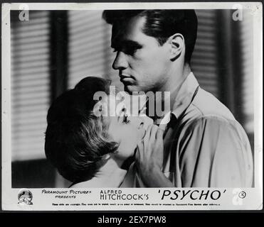 Psycho. Publicity photo. Alfred Hitchcock. 1960. The film feat. Anthony ...