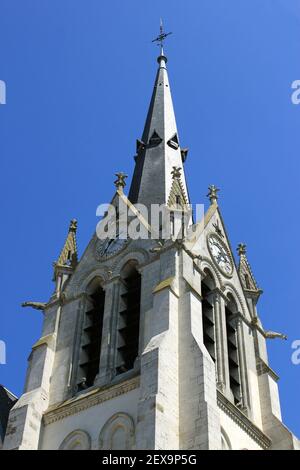 Sainte Madeleine Church,Montargis, Loiret, Centre, France Stock Photo ...