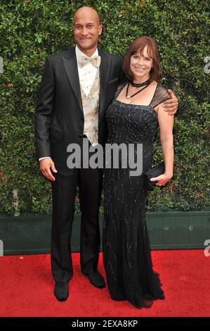 Keegan-Michael Key and Cynthia Blaise attending the 'Passenger' World ...