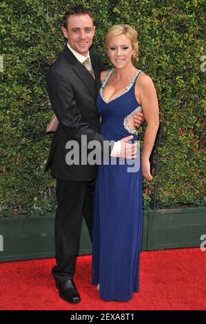 (L-R) Jake Anderson and Jenna Anderson arrives at the 2015 Creative ...