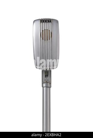 Front view of a 1950s-60s microphone Stock Photo - Alamy