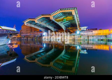 port of switzerland,basel Stock Photo - Alamy