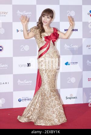 Korean opera singer Sumi Jo attends a press conference for the 'Queens ...