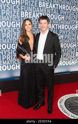 Gabi Holzwarth, Travis Kalanick at the 3rd Annual Breakthrough Prize ...