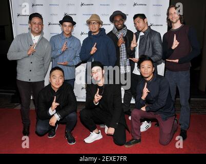 (L-R) Kinjaz - Jed Florano, Jawn Ha, Mike Song, Mike Fallorino, Ben ...