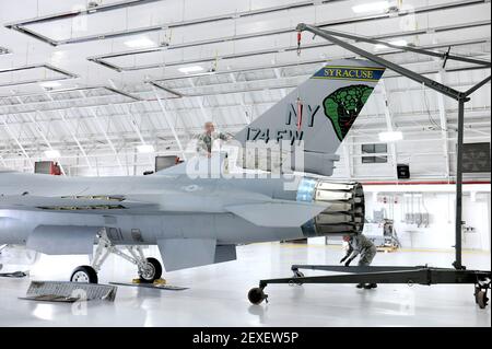 HANCOCK FIELD AIR NATIONAL GUARD BASE Syracuse-- Soldiers of ...